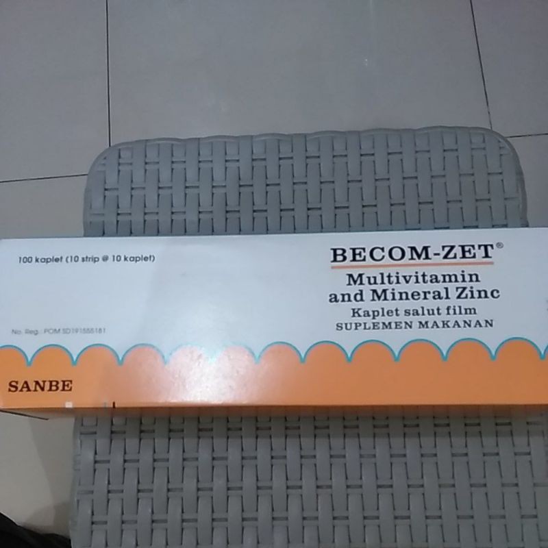 Jual Becom-Zet per strip isi 10 tab | Shopee Indonesia