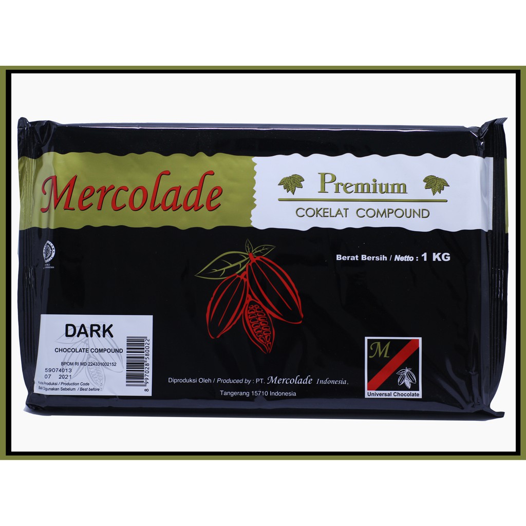 Jual MERCOLADE PREMIUM DARK 1kg | Shopee Indonesia