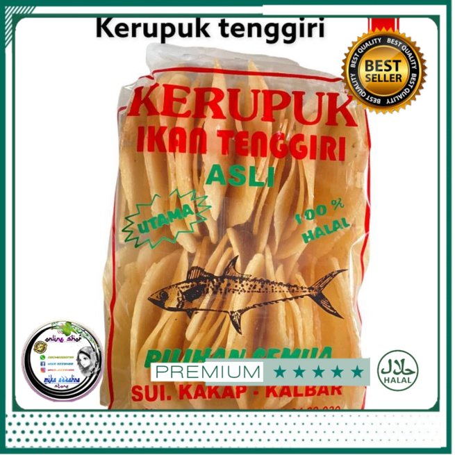 Jual Kerupuk Ikan Tenggiri Shopee Indonesia