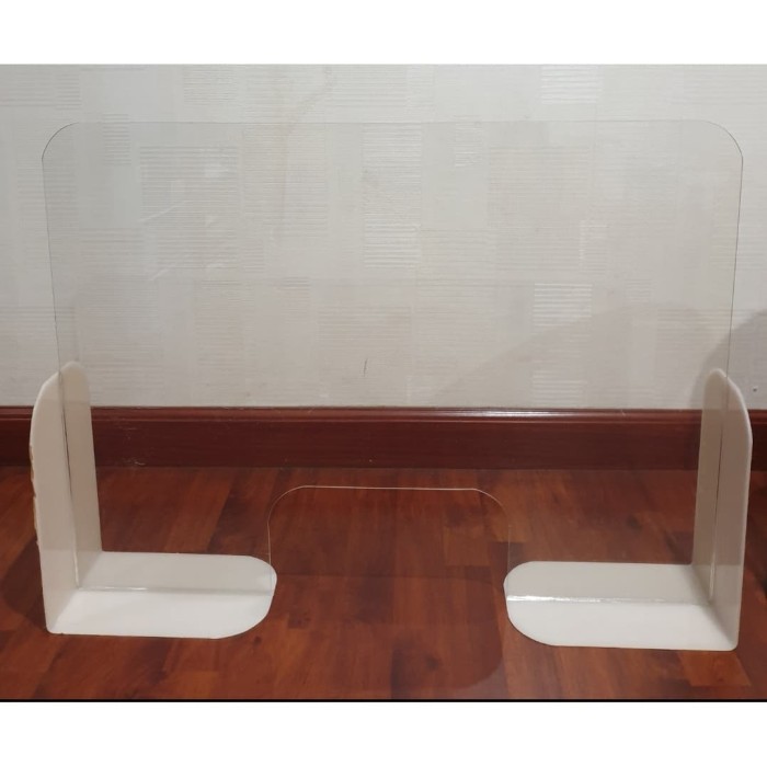 Jual PARTISI / SEKAT / PEMBATAS MEJA AKRILIK TABLE DIVIDER KASIR ...