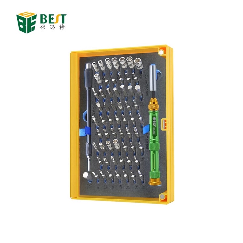 Jual BESTOOL BST-8928 Obeng Set 63pcs CR-V steel material precision Magnetic screwdriver Set ...