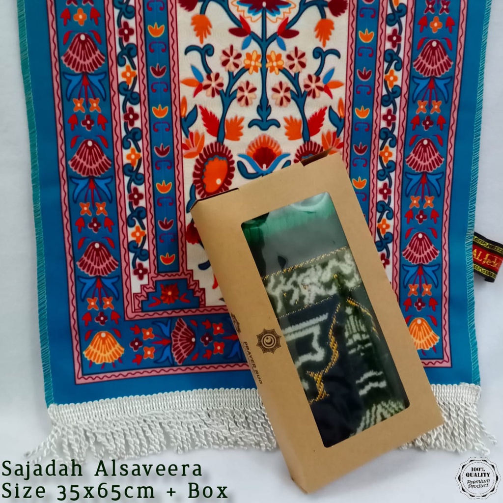 Jual Sajadah muka cantik plus box cocok untuk oleh oleh haji umroh dan ...