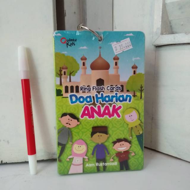 Jual Ring flash card doa harian anak | flashcard doa anak sehari-hari ...