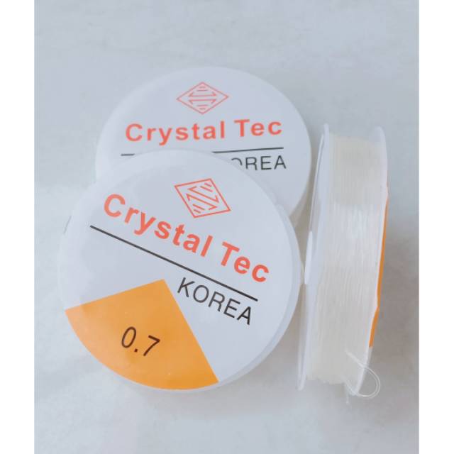 Jual Tali gelang elastis / karet gelang elastis / crystal tec / senar elastis | Shopee Indonesia