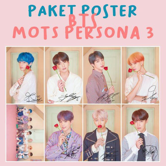 Jual Poster KPOP/BTS persona full album | Shopee Indonesia