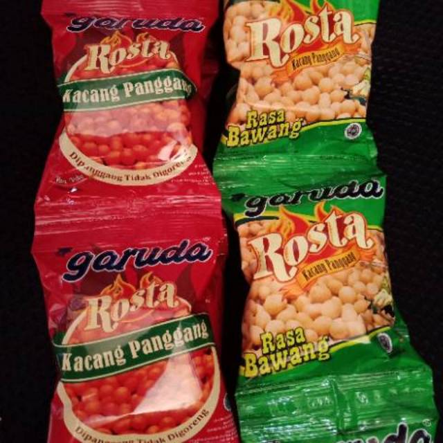 Jual Kacang Panggang Garuda Rosta (Isi 10 Bungkus) | Shopee Indonesia