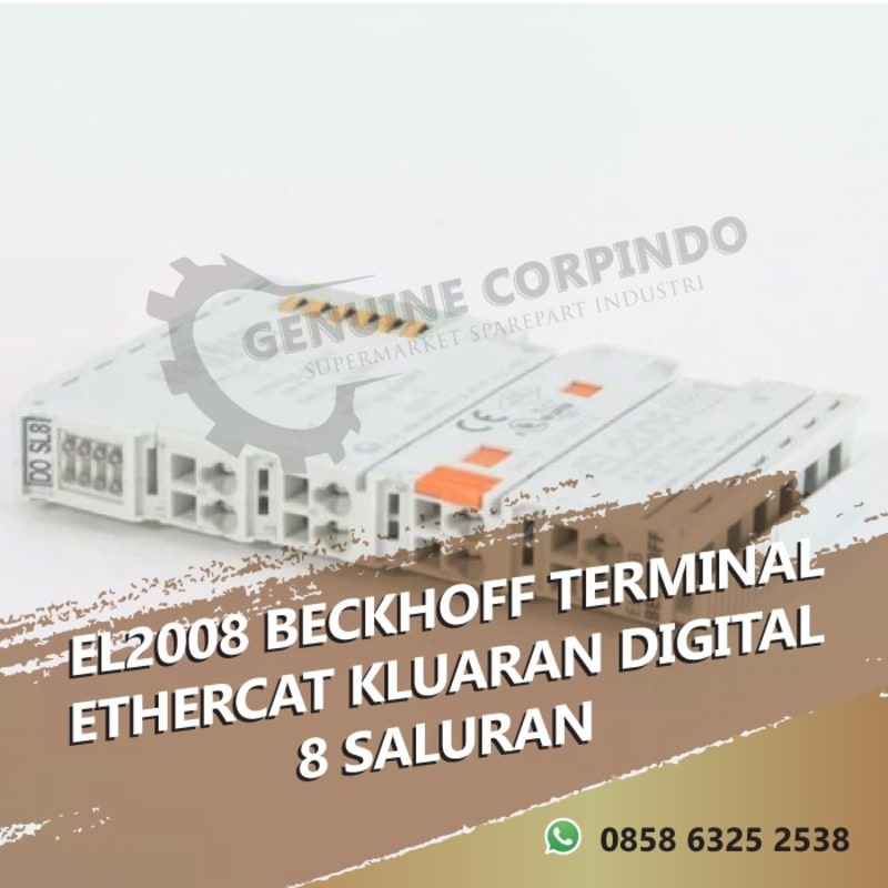 Jual BECKHOFF EL2008 TERMINAL ETHERCAT DIGITAL 8 Delapan SALURAN | Shopee Indonesia