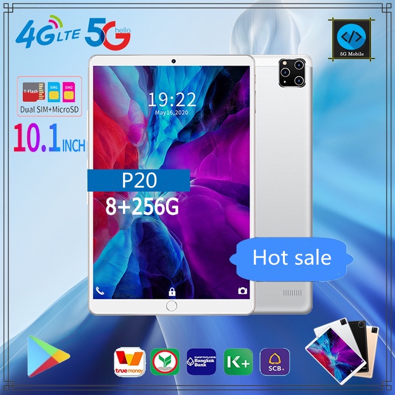 Jual Asli Tablet PC 12GB + 512GB Tablet Android 10.1 Inci Full Screen ...