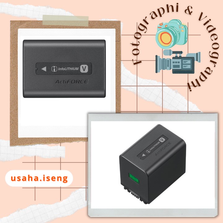 Jual Sony NP-FV100A V-Series Rechargeable Battery Pack for Handycam Camcorders (3410mAh ...