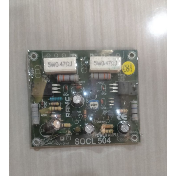 Jual RANIC Power amplifier GAYATRI S-OCL 504 | Shopee Indonesia