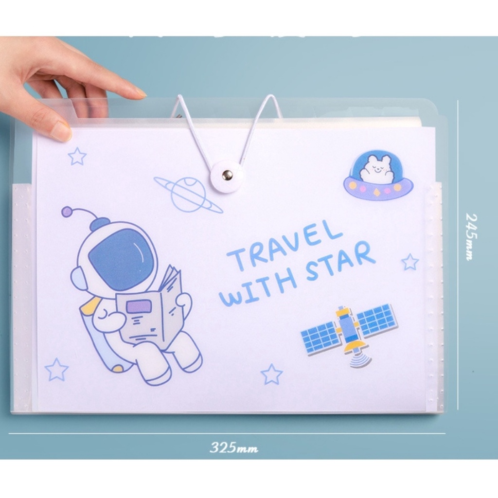 Jual File Folder Map Korea/Document Organizer/Folder Map Plastik ...