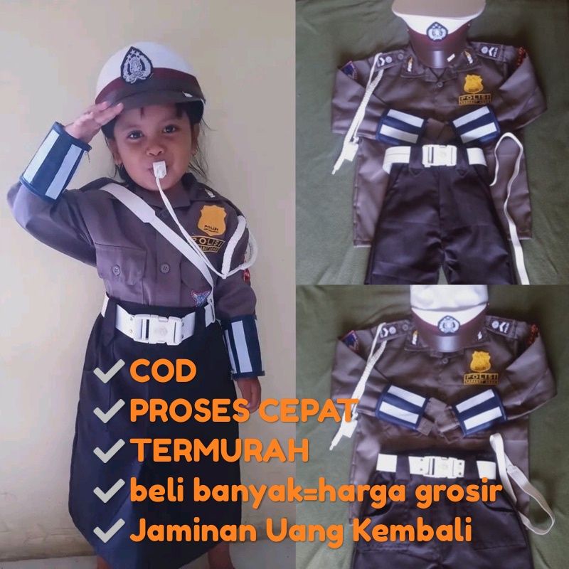Jual HARGA GROSIR BAJU POLISI ANAK LAKI-LAKI ANAK PEREMPUAN BAJU ...