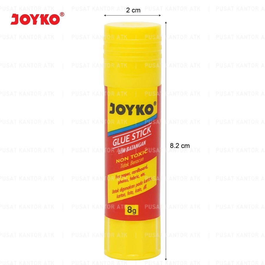 Jual Lem kertas / Glue Stick Joyko GS09 8gr Perekat Kertas Alat Kantor ...