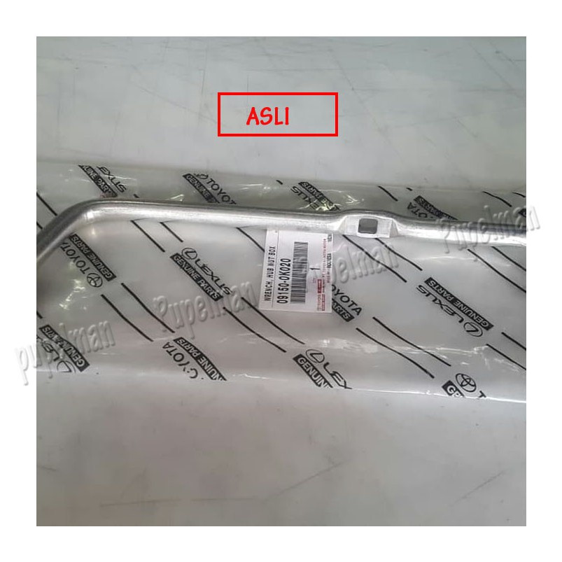 Jual ORI Kunci Gagang Roda Ban Serep 21mm TOYOTA innova inova avanza ...