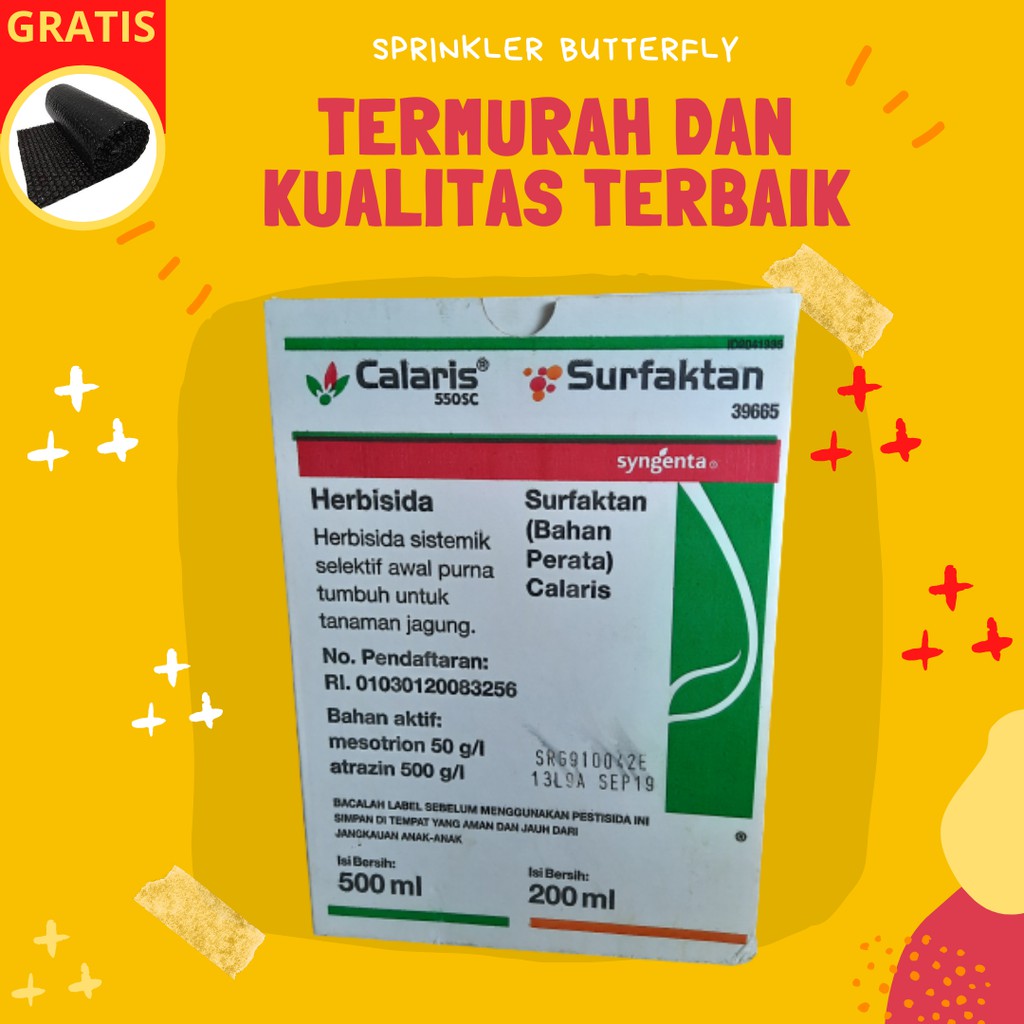 Jual Herbisida Racun Obat Rumput Liar Khusus Tanaman Jagung CALARIS 550 ...