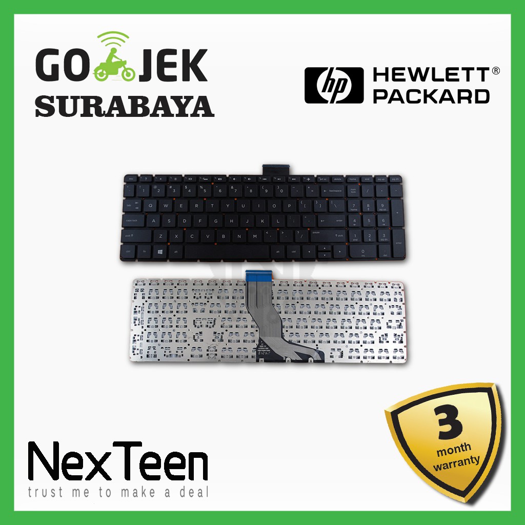 Jual Keyboard Original HP 15-BW 15-BS Series Hitam Black for Laptop HP ...