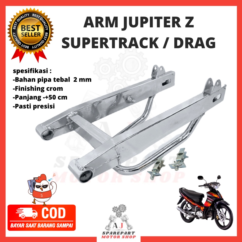 Jual Fork Swing Arm Arem Lengan Ayun Supertrack yamaha Jupiter Z vega r ...
