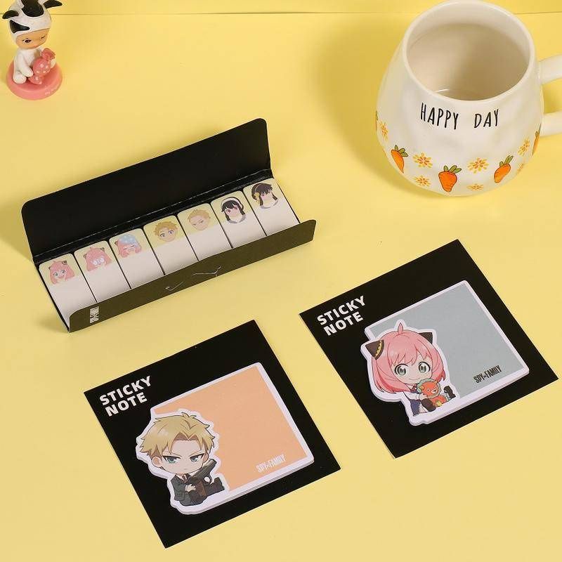 Jual Stiker Memo Pad Motif Anime 7 Gaya Untuk Scrapbook Diy | Shopee ...