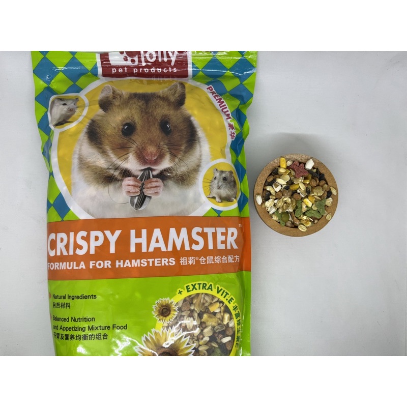 Jual makanan hamster jolly crispy hamster 100gr | Shopee Indonesia