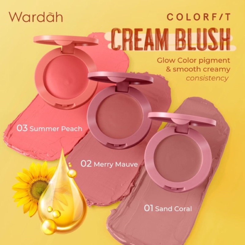 Jual Wardah Colorfit Cream Blush | Shopee Indonesia