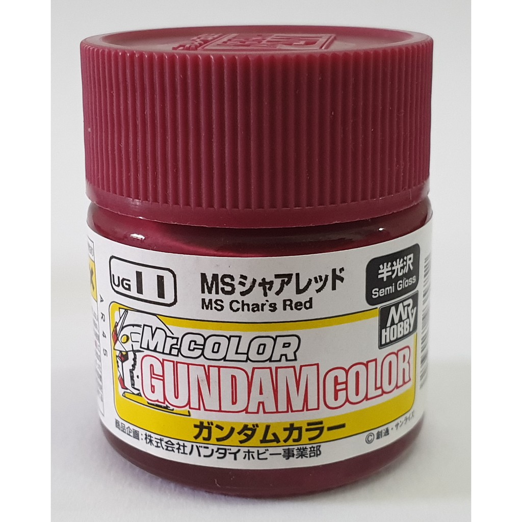 Jual Mr Hobby Mr Gundam Color UG 11 Chars Red Semi Gloss 10ML Cat ...