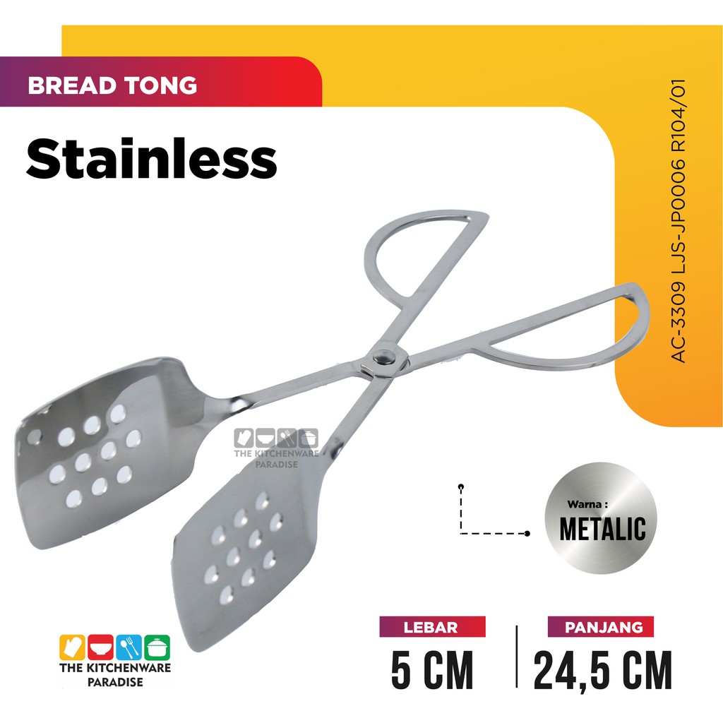 Jual CAPITAN KUE / DAGING / MAKANAN BENTUK SPATULA MOTIF LUBANG (BREAD ...