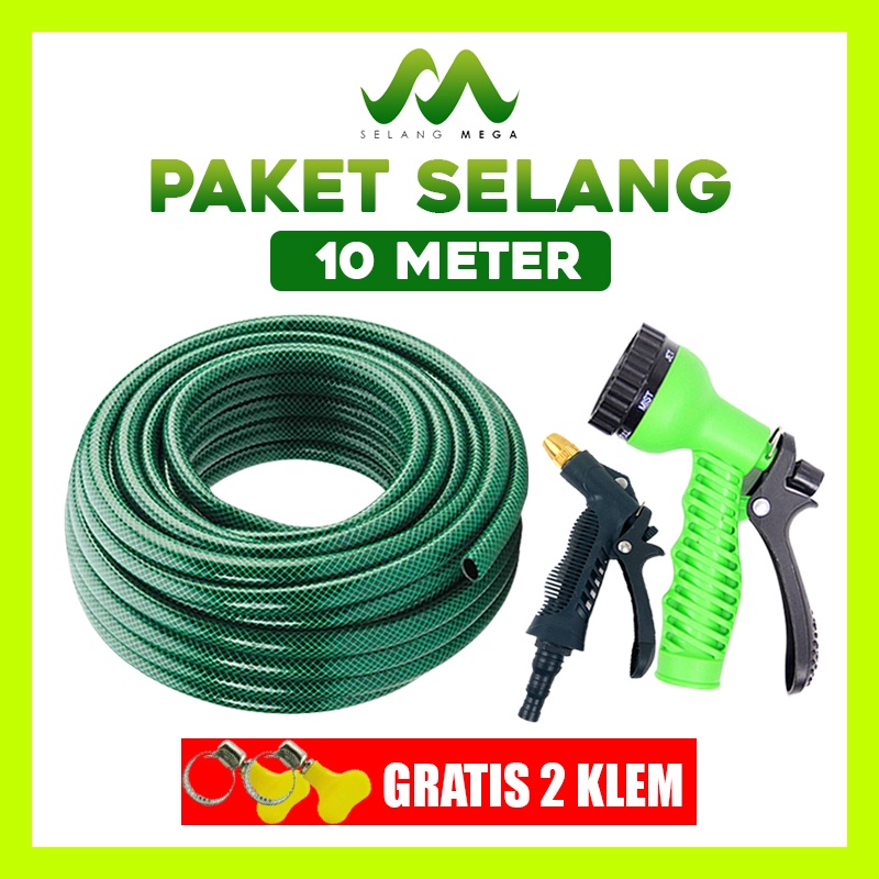 Jual SELANG AIR PAKETAN JET SPRAY MULTIFUNGSI / PAKET SELANG ANTI LUMUT ...