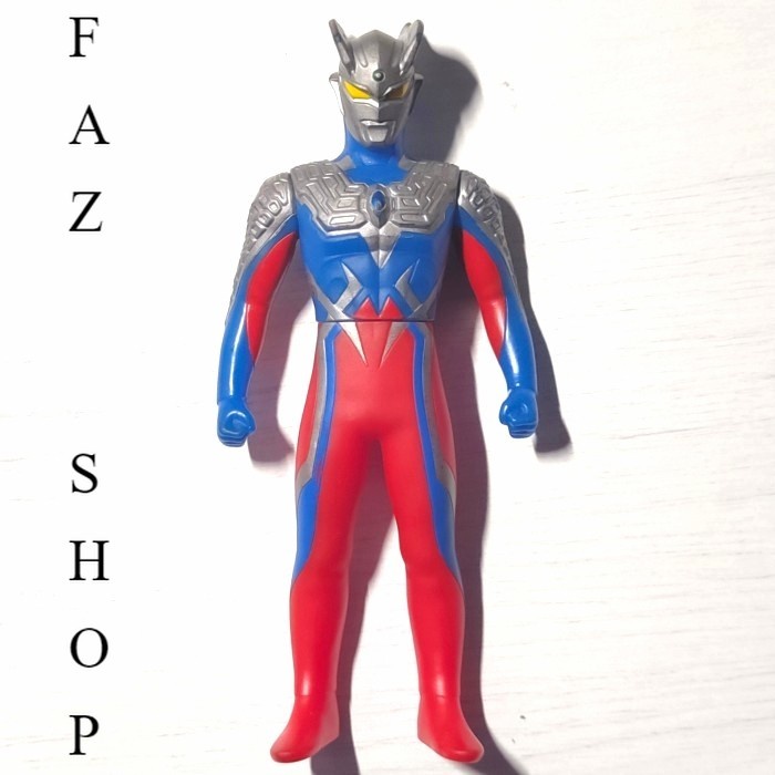 Jual MAINAN ULTRAMAN ZERO ACTION FIGURE VINYL 13.5 CM BANDAI ORIGINAL ...