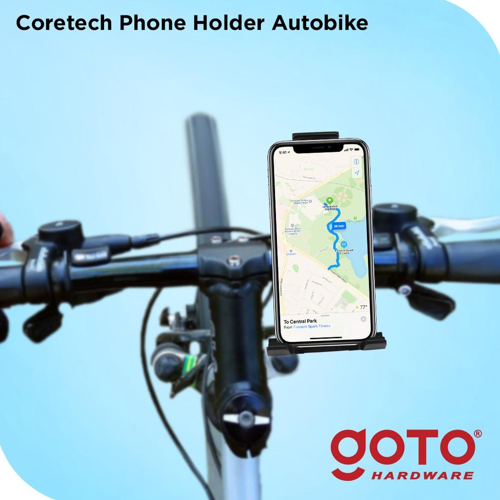 Jual Coretech Autobike Phone Holder Pegangan Stand Hp Motor Sepeda ...