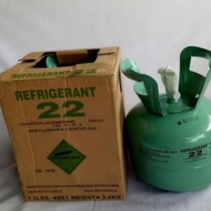 Jual freon r22 refrigerant 3kg | Shopee Indonesia