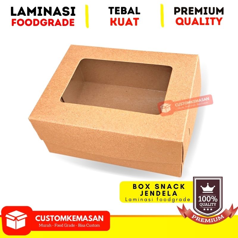 Jual Dus Snack / Dus Kue / Dus cemilan / Box Makanan / Kotak Cemilan ...