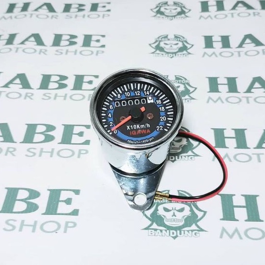 Jual Spidometer Speedometer Bulat Bebek Matik Sport Custom | Shopee ...