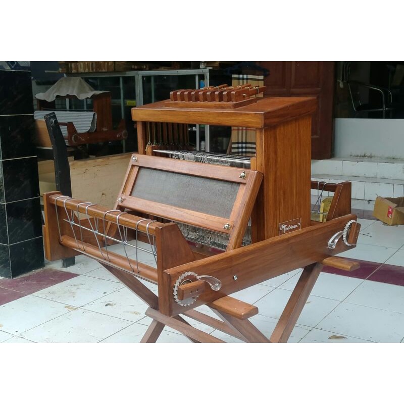 Jual Alat tenun weaving ATBM 8 shaft/kamran ukuran 60cm | Shopee Indonesia