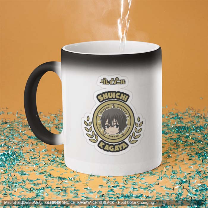 Jual Mug Magic GLEIPNIR SHUICHI KAGAYA CHIBI BLACK | Shopee Indonesia
