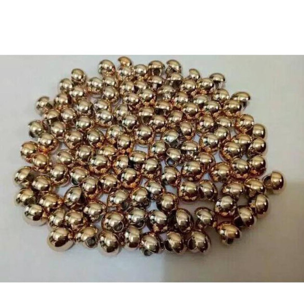 Jual Kancing Baju Jamur Emas Mutiara/silver Polos Timbul Isi 100 pcs ...