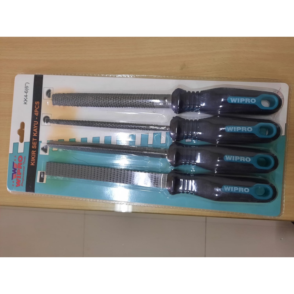 Jual KIKIR KAYU SET 4 PCS WIPRO KK4-6(6") | Shopee Indonesia