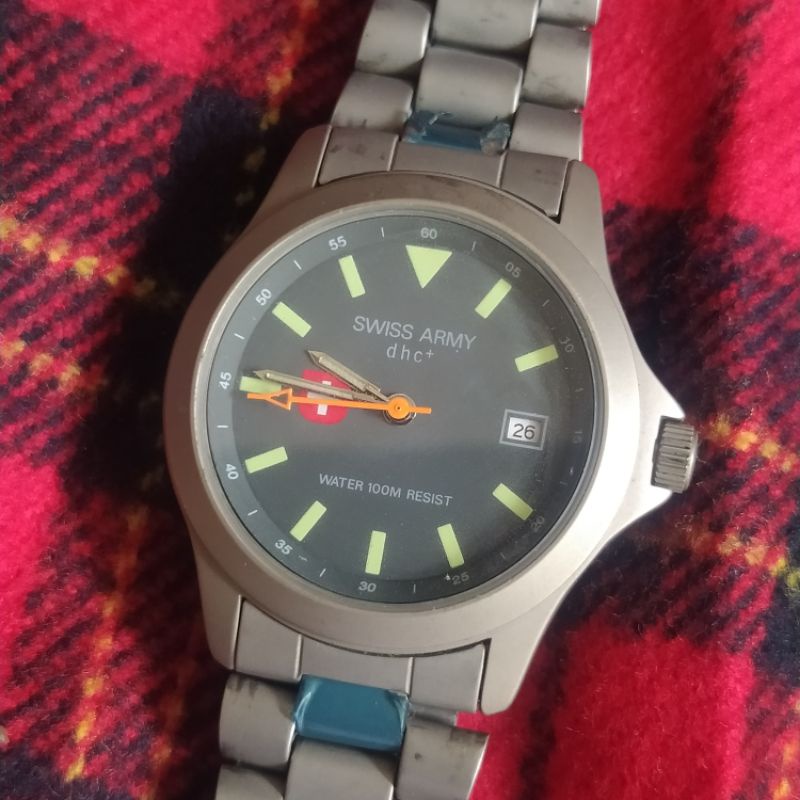 Jual jam tangan swiss Army titanium | Shopee Indonesia