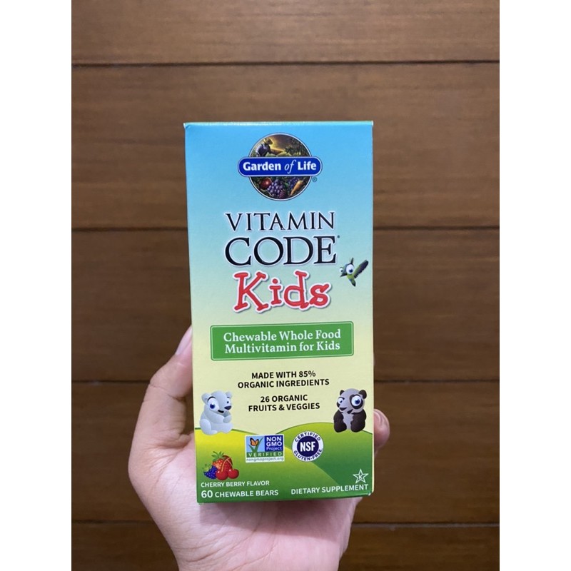 Jual Garden of Life Vitamin Code Kids Multivitamin for Kids Cherry ...