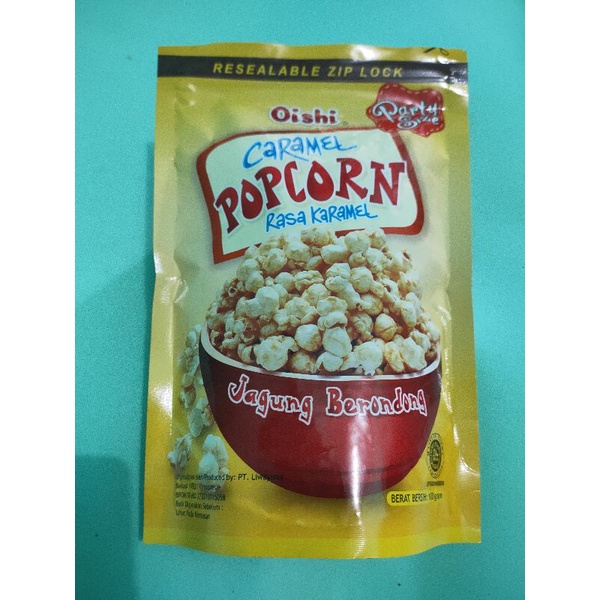 Jual SNACK POPCORN KARAMEL - POPCORN Oishi | Shopee Indonesia