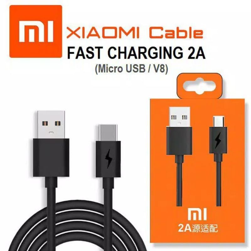 Jual KABEL DATA XIAOMI MICRO / TYPE C FAST CHARGING XIAOMI - PELANGI ...