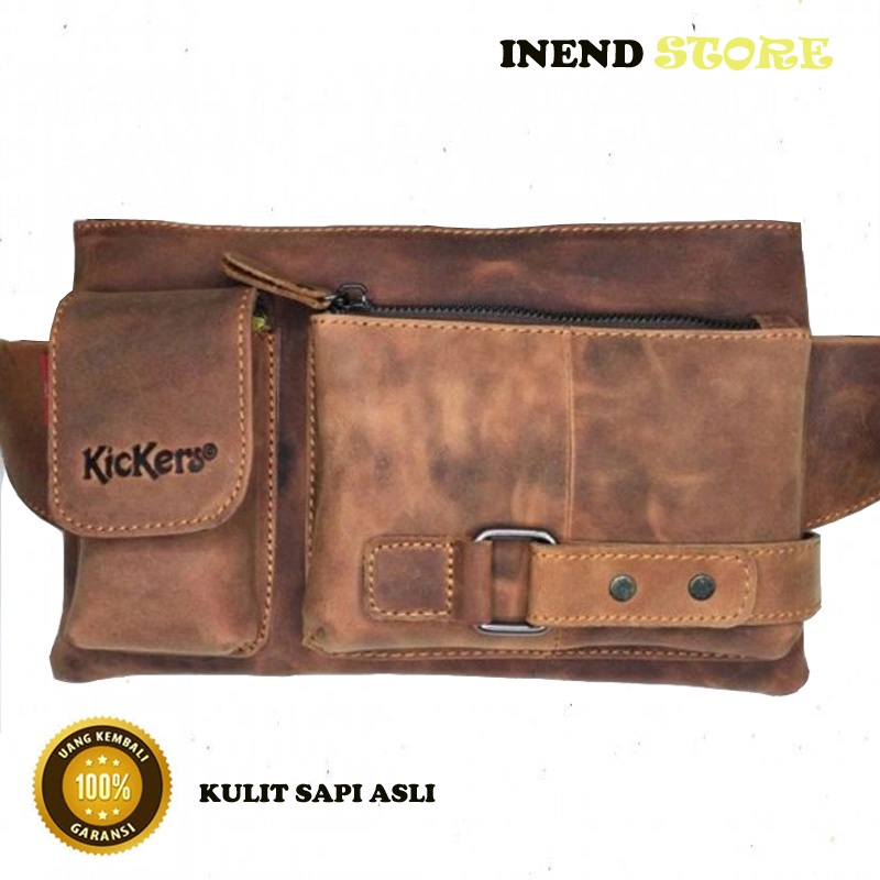 Jual TAS SELEMPANG PRIA PREMIUM KICKERS KULIT SAPI ASLI KWALITAS ...