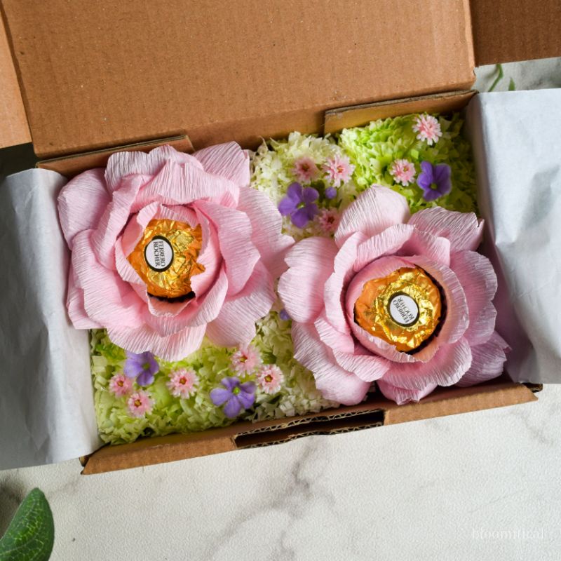 Jual Ferrero Flower Garden | buket bunga coklat ferrero rocher untum ...