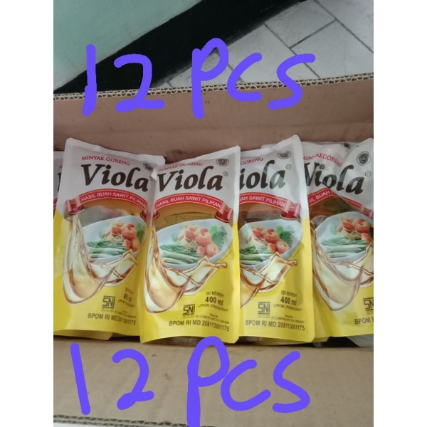 Jual minyak goreng viola 400ml/Viola 400ml (12pcs) | Shopee Indonesia