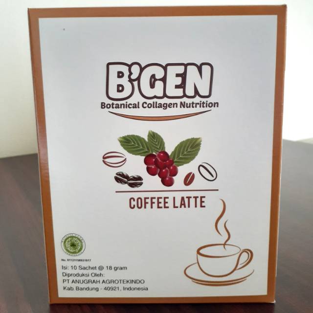 Jual BGEN COFFEE LATTE/KOPI (Minuman Kesehatan Collagen) 100 % ORIGINAL ...