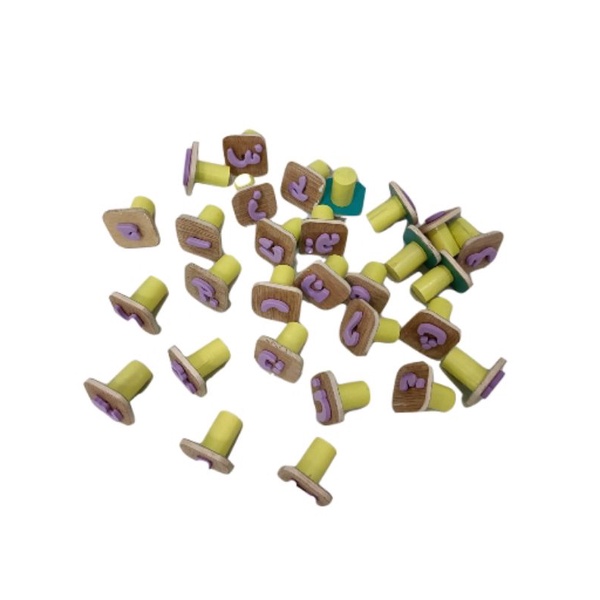 Jual MAINAN EDUKASI ANAK STEMPEL MENGECAP HURUF HIJAIYAH | Shopee Indonesia