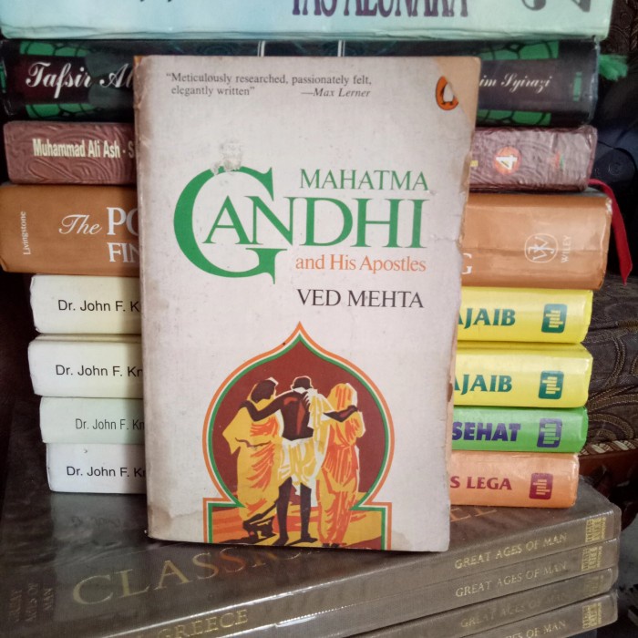 Jual ORI BUKU MAHATMA GHANDI AND HIS APOSTLES VED MEHTA | Shopee Indonesia