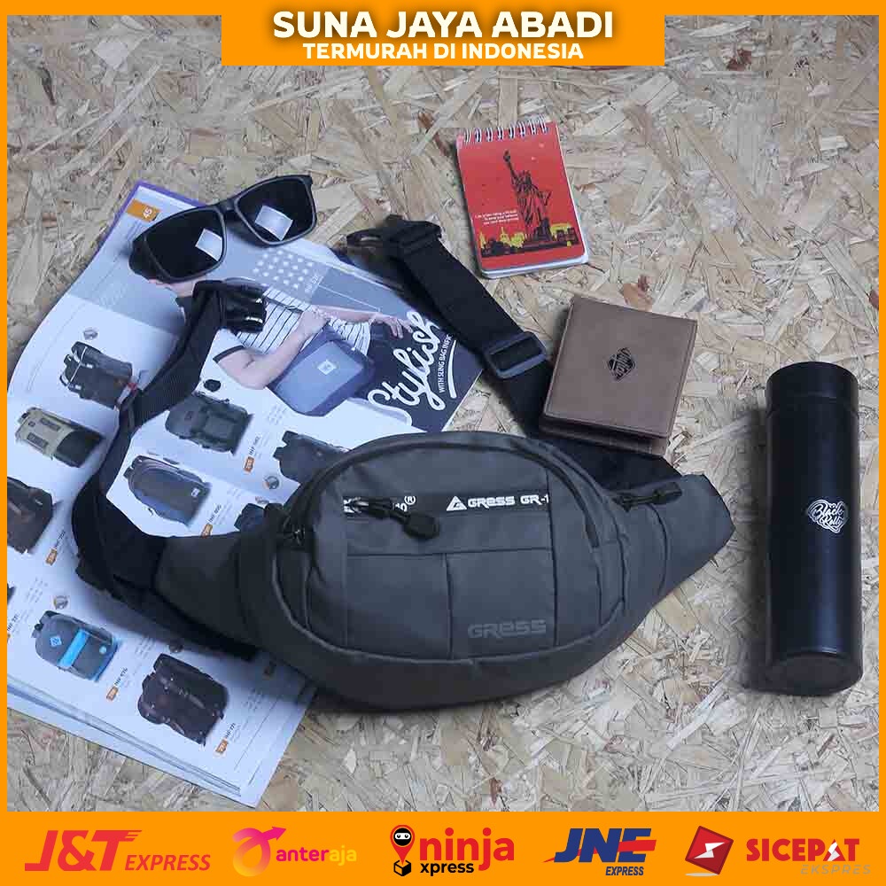 Jual Tas Waist Bag Pria Montero Bag MR 530 | Harga Murah | Bahan ...