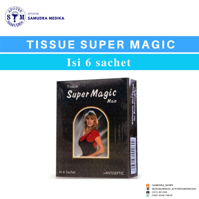 Jual TISSUE MAGIC (Isi 6 sachet) | Shopee Indonesia