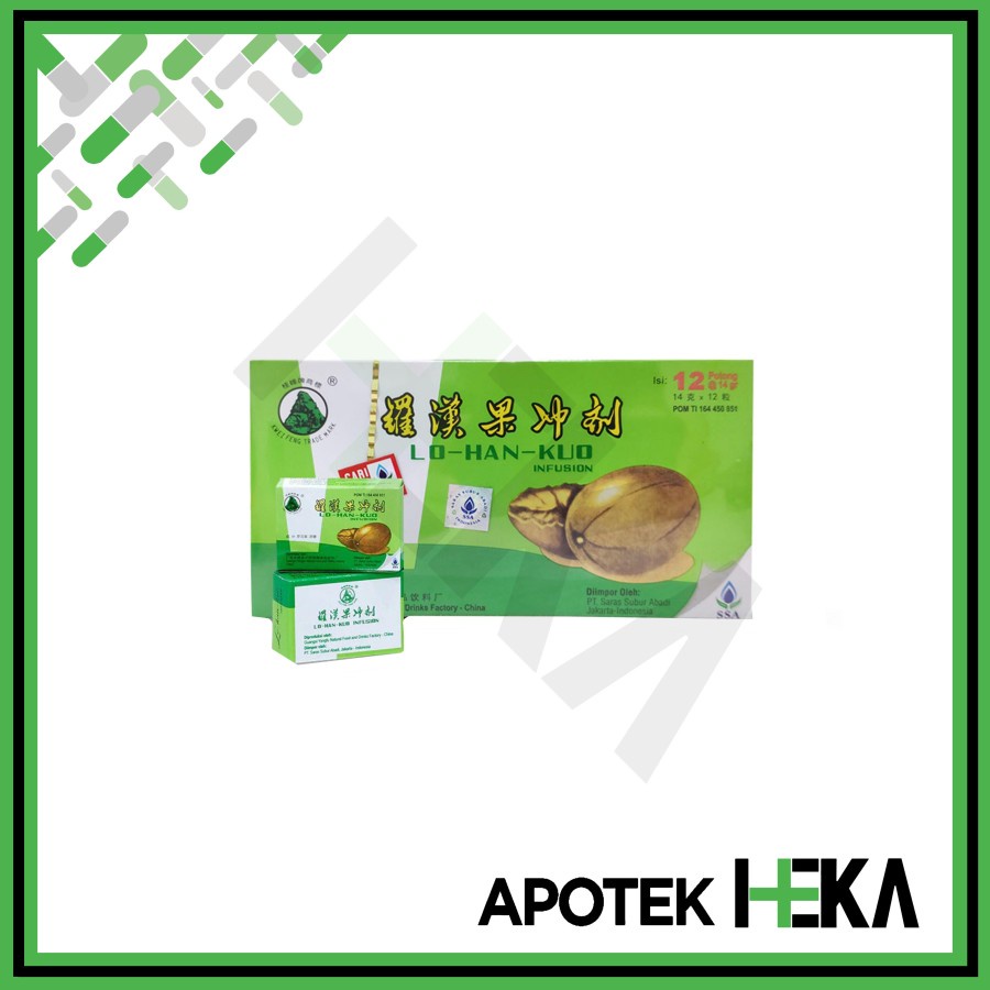 Jual Lo Han Kuo Infusion isi 12 - Membantu Meredakan Panas Dalam dan ...