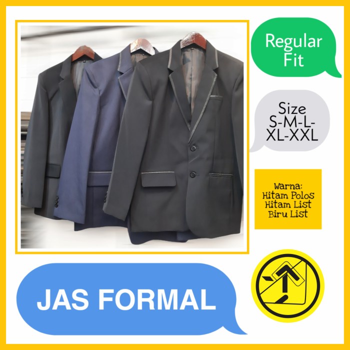 Jual Produk Terbaru Jas Formal Regular Fit, Nikah, Wisuda, Seragam ...